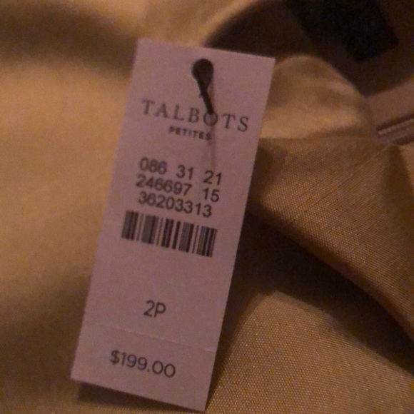 Talbots | Dresses | New With Tag Talbots 2p Silk Sheath Serpentine ...